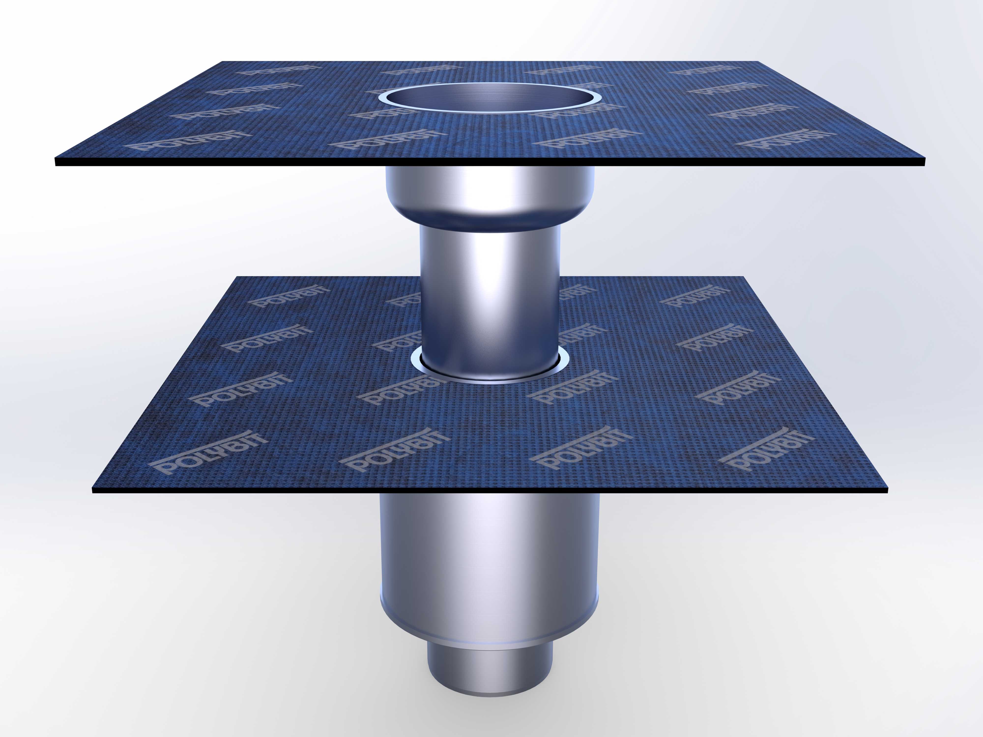 Polybit – Topf-Gully-System wärmegedämmt